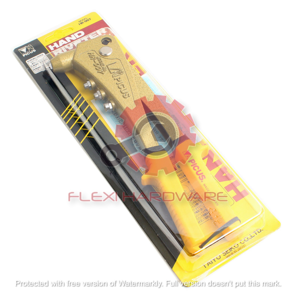**ORIGINAL** PICUS Hand Riveter For Rivet (Made In Japan) | Shopee Malaysia