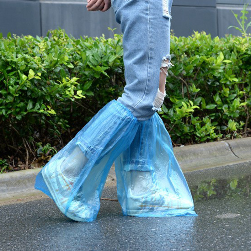 1pc Waterproof Rain Rainproof Foot Overshoes Disposable Raincoat ...