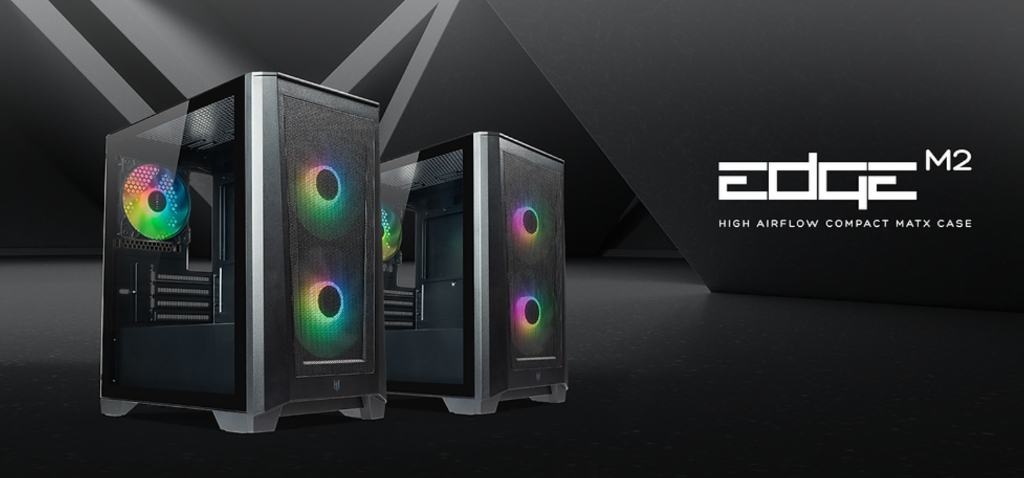 TECWARE Edge M2 OMNI TG ARGB MATX CASE - BLACK | Shopee Malaysia