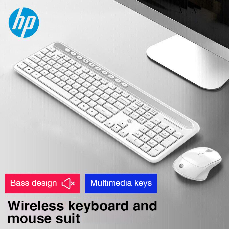 HP CS500 2.4GHZ WIRELESS KEYBOARD AND MOUSE COMBO WITH PLUG & PLAY 104 ...