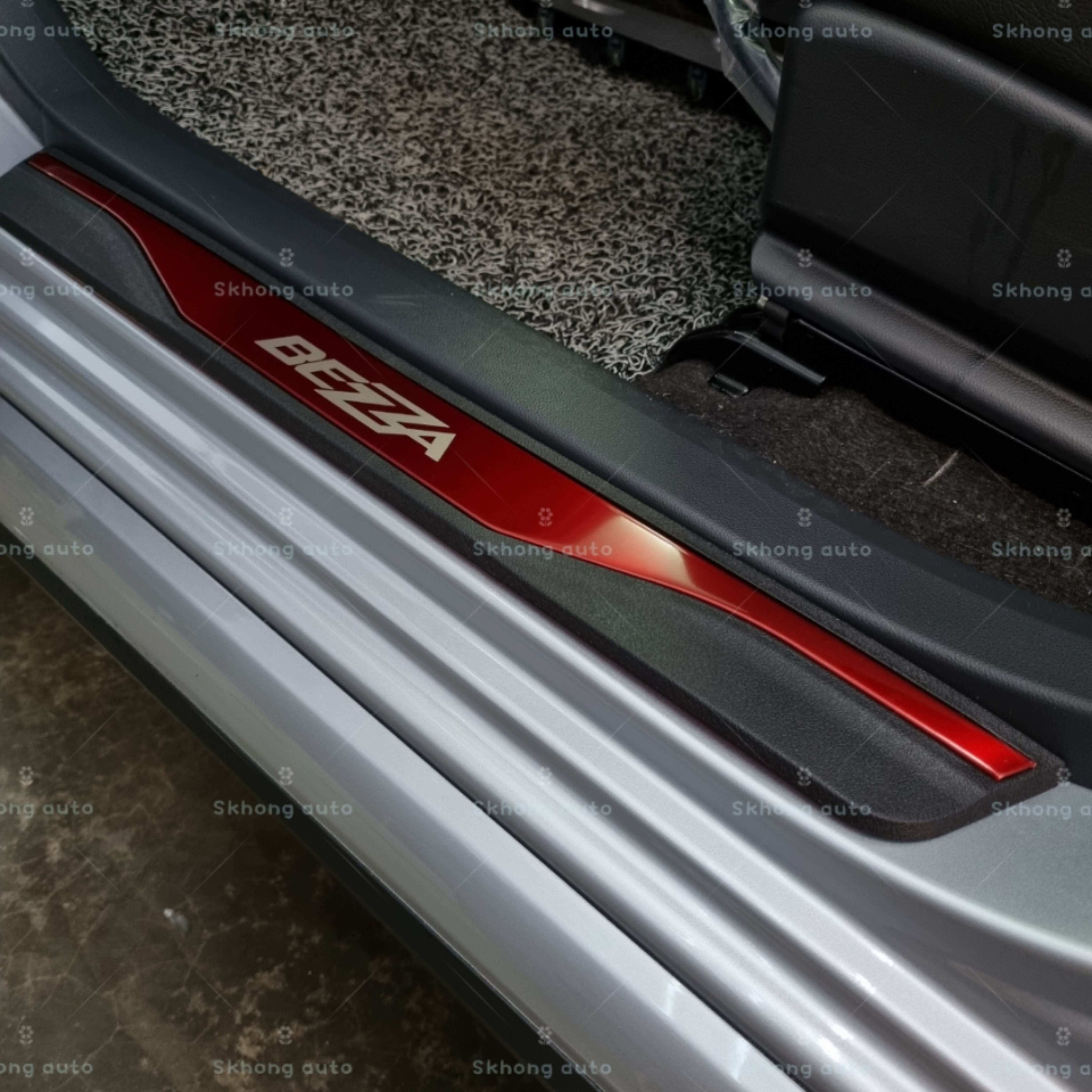 Perodua bezza side sill plate door step side step window step carbon ...