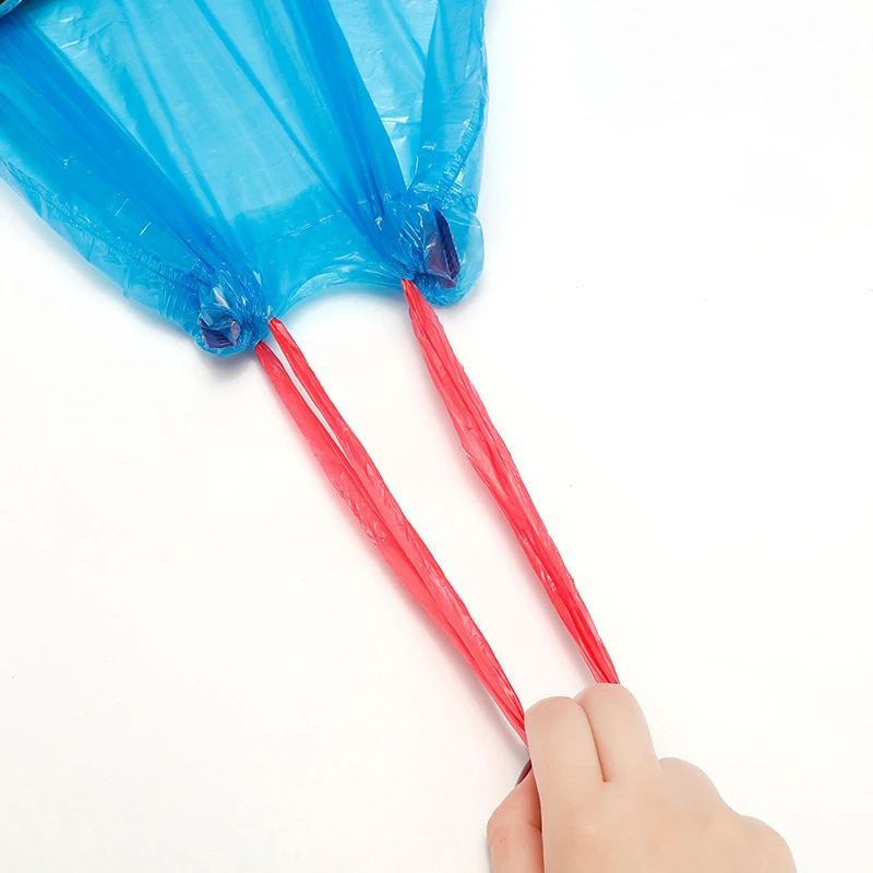 𝐀𝐔𝐓𝐎 𝐂𝐋𝐎𝐒𝐈𝐍𝐆 45cm x 50cm Large Drawstring Garbage Bag Rubbish Trash ...