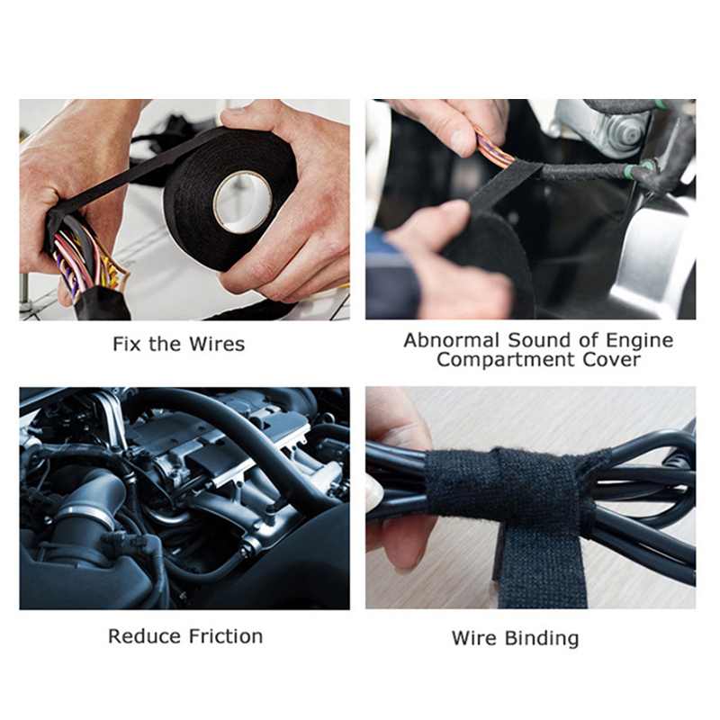 Insuating Tape Fabric Cloth Wiring Tape Wayar Tape Fireproof Sound ...
