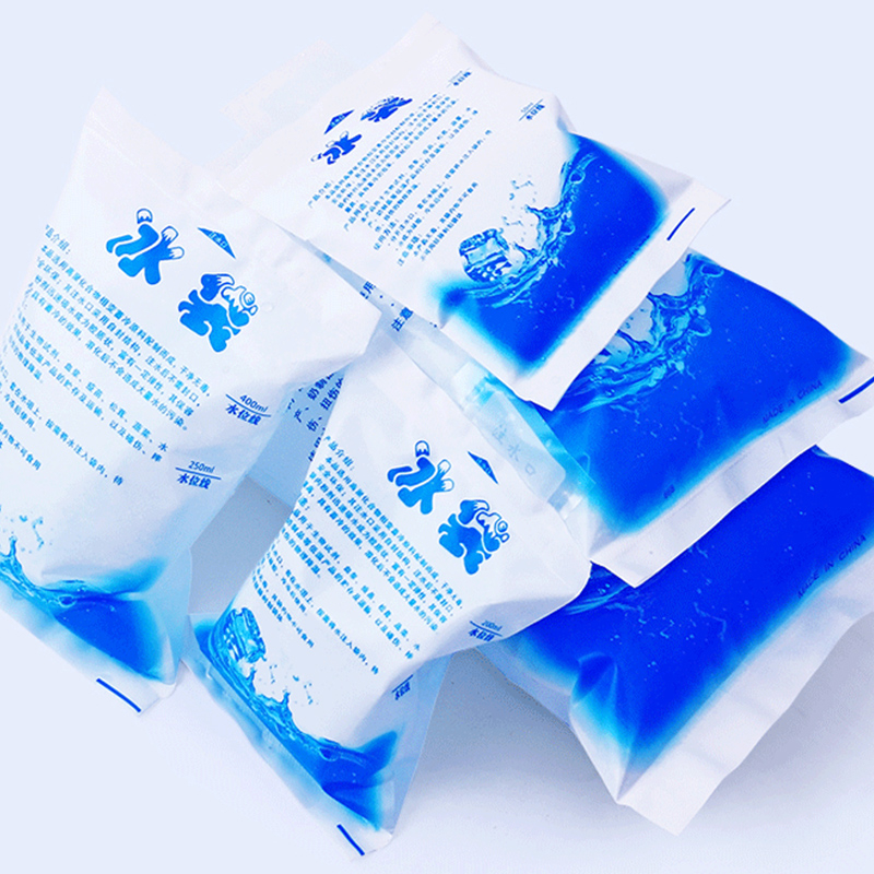 𝗥𝗘𝗨𝗦𝗔𝗕𝗟𝗘 Ice Bag Pack Water Injection Breast Milk Freezer Cooler ...