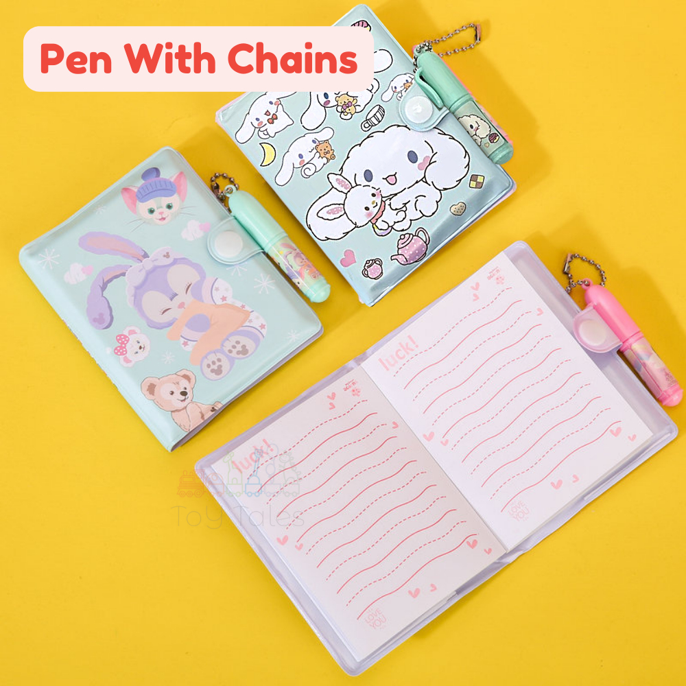 KIDS NOTEBOOK SET GIFT 🍭Mini Notebook With Pen Pocket Diary Birthday ...