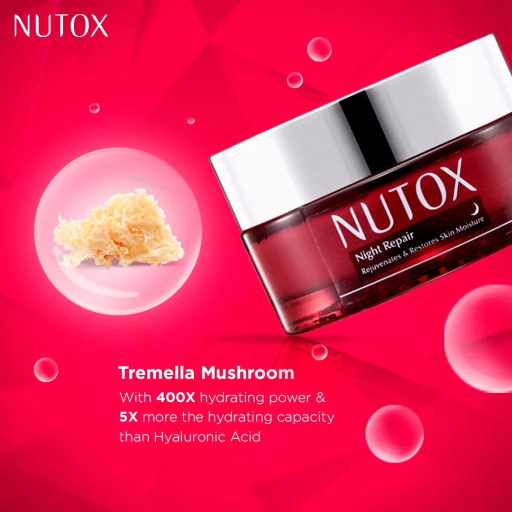 NUTOX Youth Restoring Night Repair - All Skin Types (30ml) Rejuvenates ...