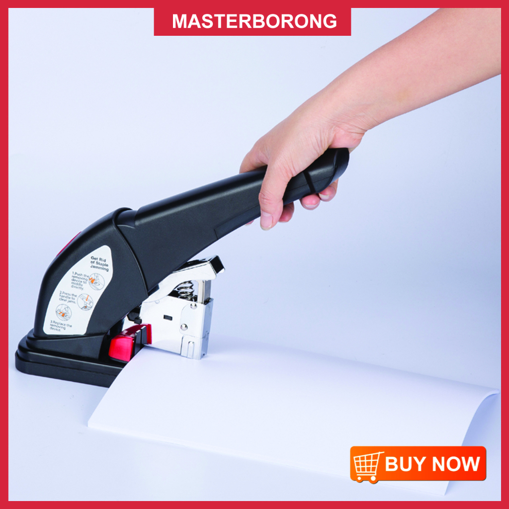masterborong Energy Saving Heavy Duty Stapler 140 Sheets Pengokot ...