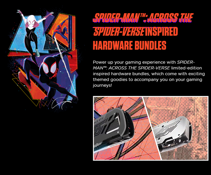 ZOTAC GAMING Spiderman Across the Spider-Verse Edition NVIDIA GEFORCE ...