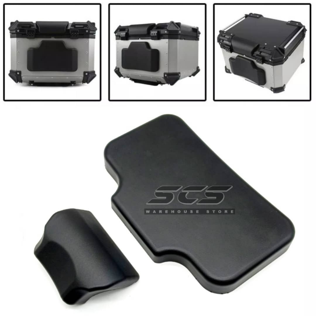 Top Box Backrest Aluminium Top Box Back Rest Soft Cushion Pad Premium ...