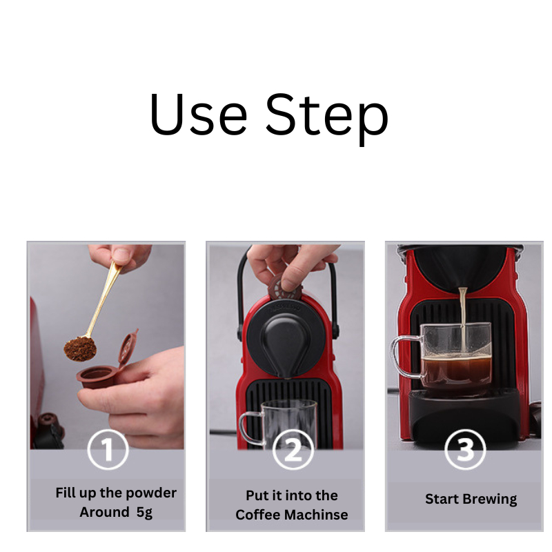[Ready Stock] Reusable Dolce Gusto / Nespresso Coffee Capsule 3 x pcs ...