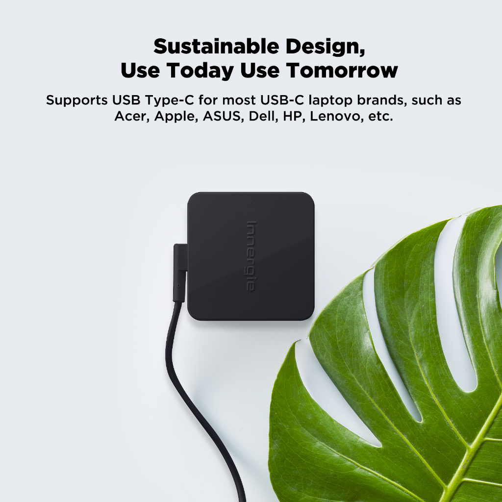 Innergie C10 Lite 100W USB-C Laptop Charger / Power Adapter, PD3.0, for ...
