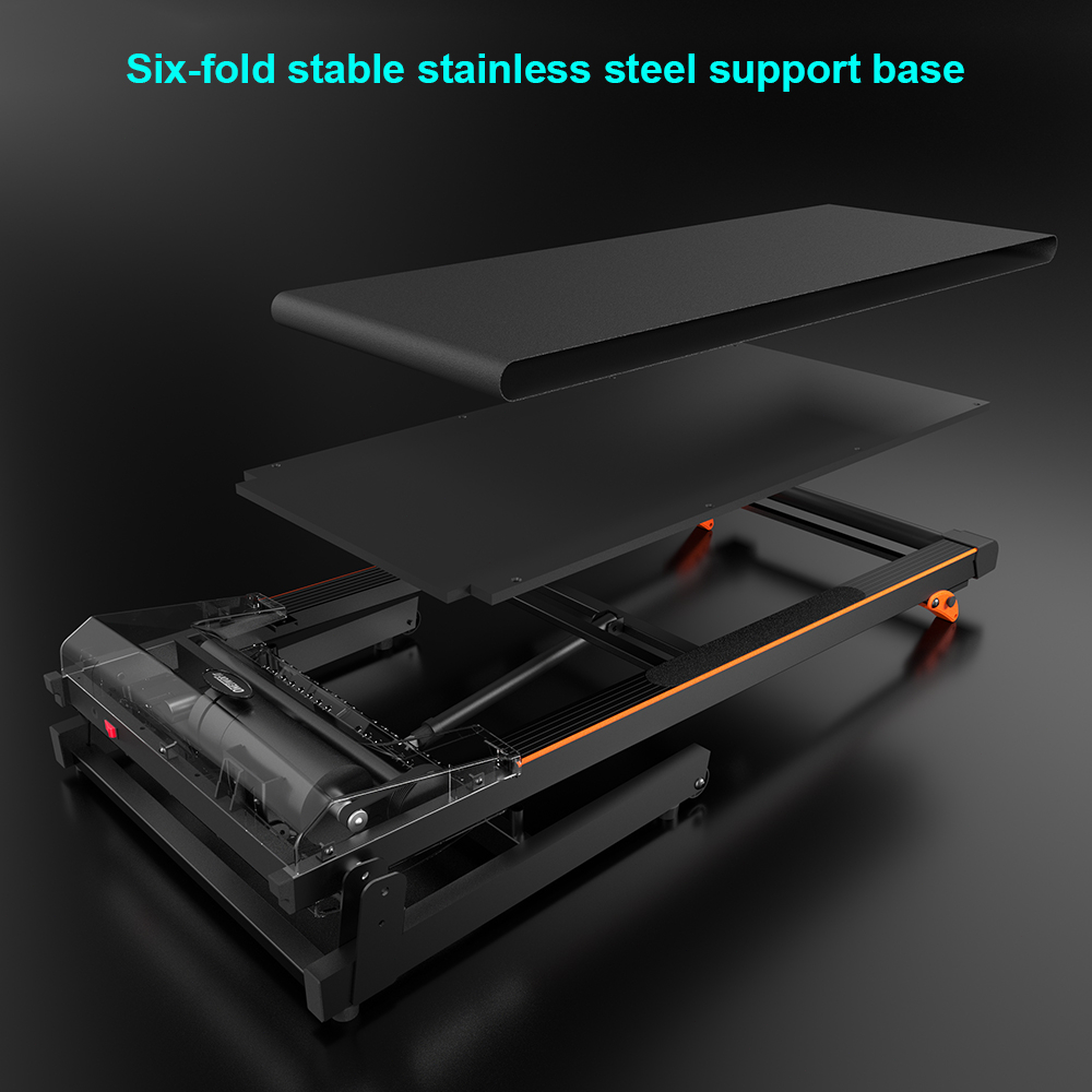 OneTwoFit Treadmill Incline With Bluetooth 3 Levels Automatic Lifting ...