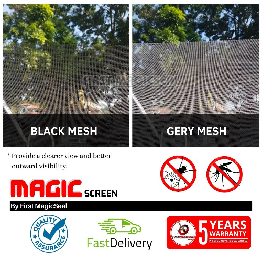 1stMagicSeal - (Special Size - ALL Frame) DIY Magnetic Insect Screen ...