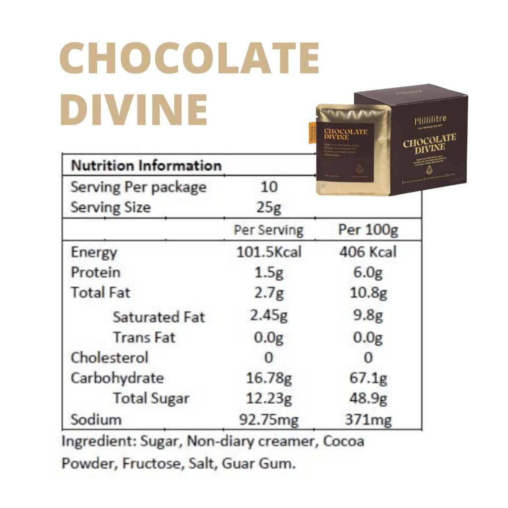 Chocolate Powder Sachet 30g x 10s Sachet Cocoa Drinks Hot Chocolate ...