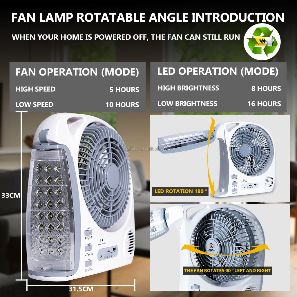 Kipas Solar Fan With Bluetooth Air Conditioner Cooling Fan With 5 ...