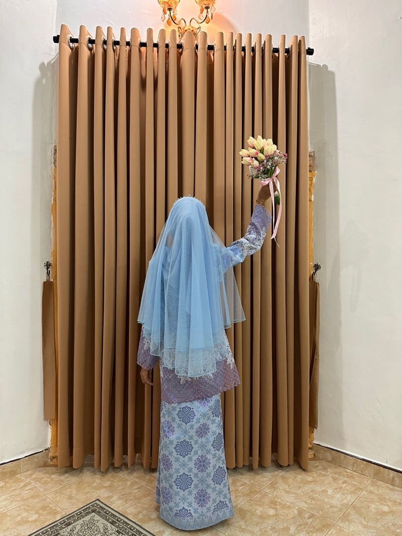 Veil NIKAH Pengantin Simple Wedding Bridal Veil Customade | Shopee Malaysia