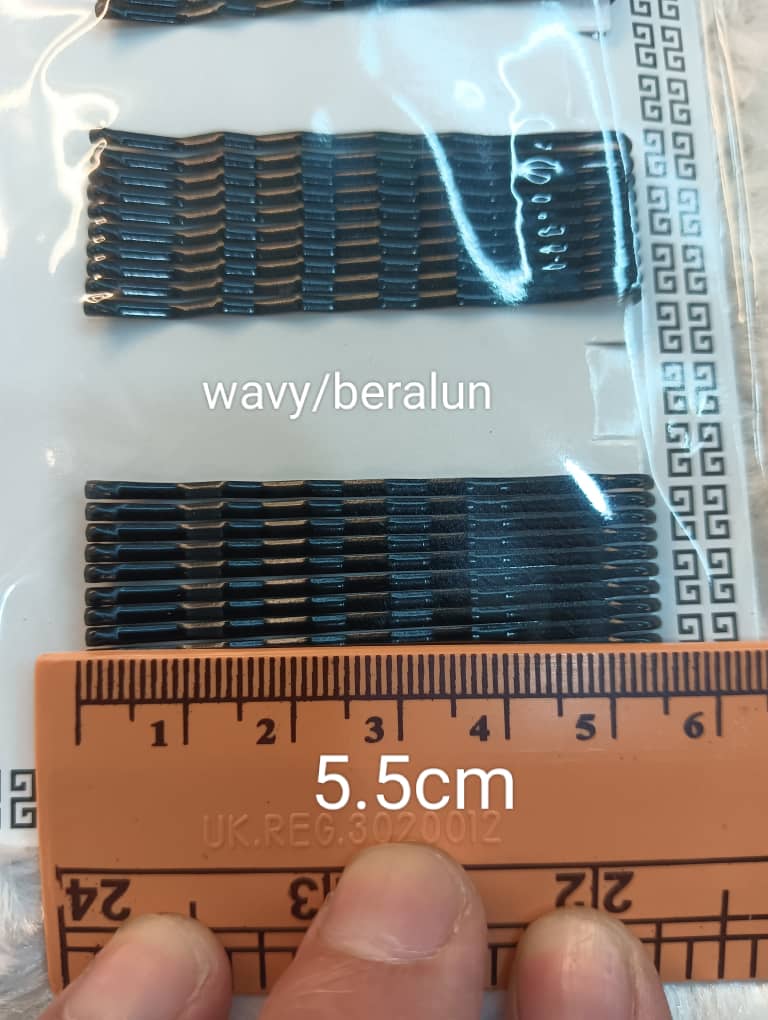 Metal Bob Pin Hair Clip Black (40pcs) | Shopee Malaysia