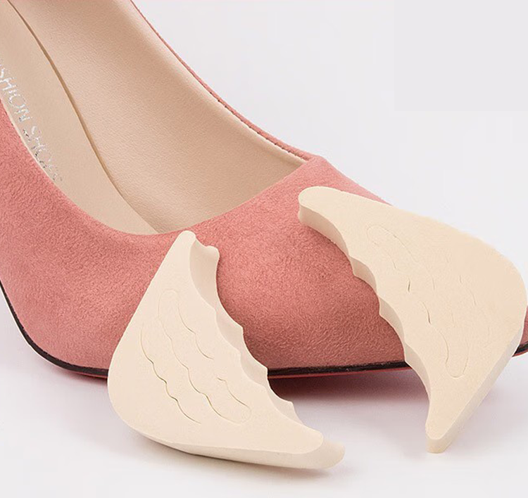 C-MALL 1Pair Women High Heel Toe Plug Insert Shoe Big Shoes Toe Front ...