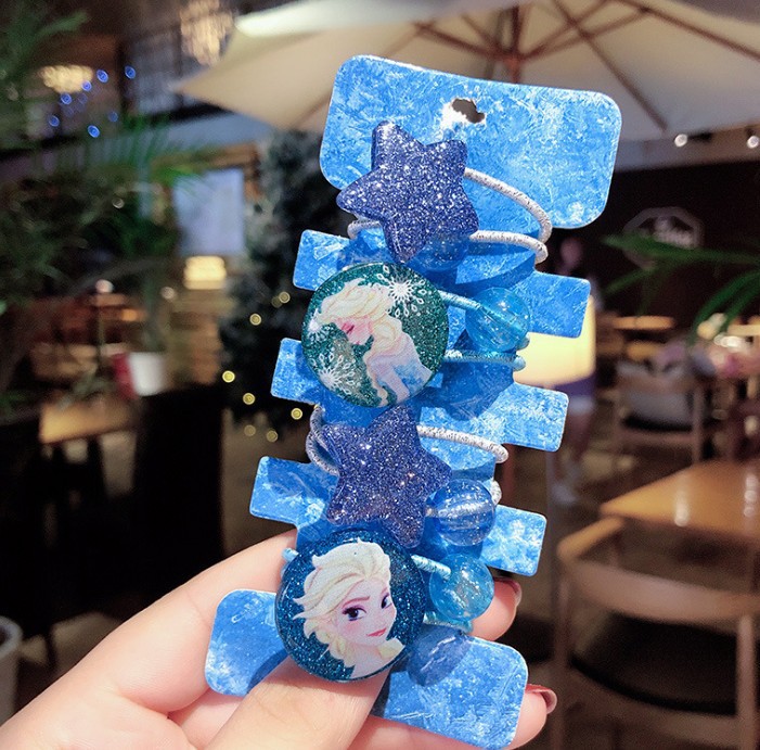 AC- Frozen Princess Elsa Girl Kids Children Hair Accessories Set Hair ...