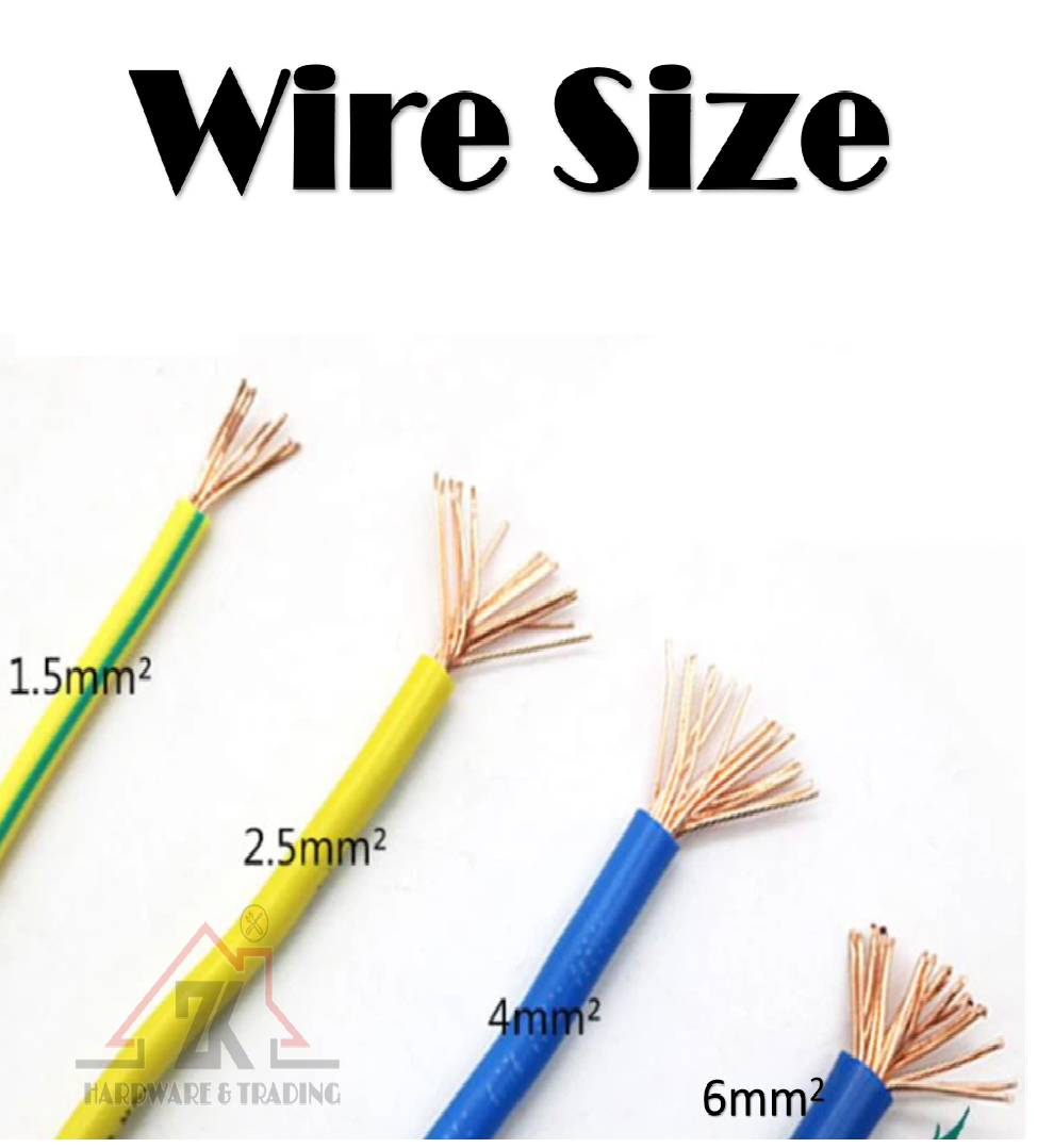 [100% PURE COPPER] 1.5mm 2.5mm SIRIM PVC Cable Red Black Green Auto ...