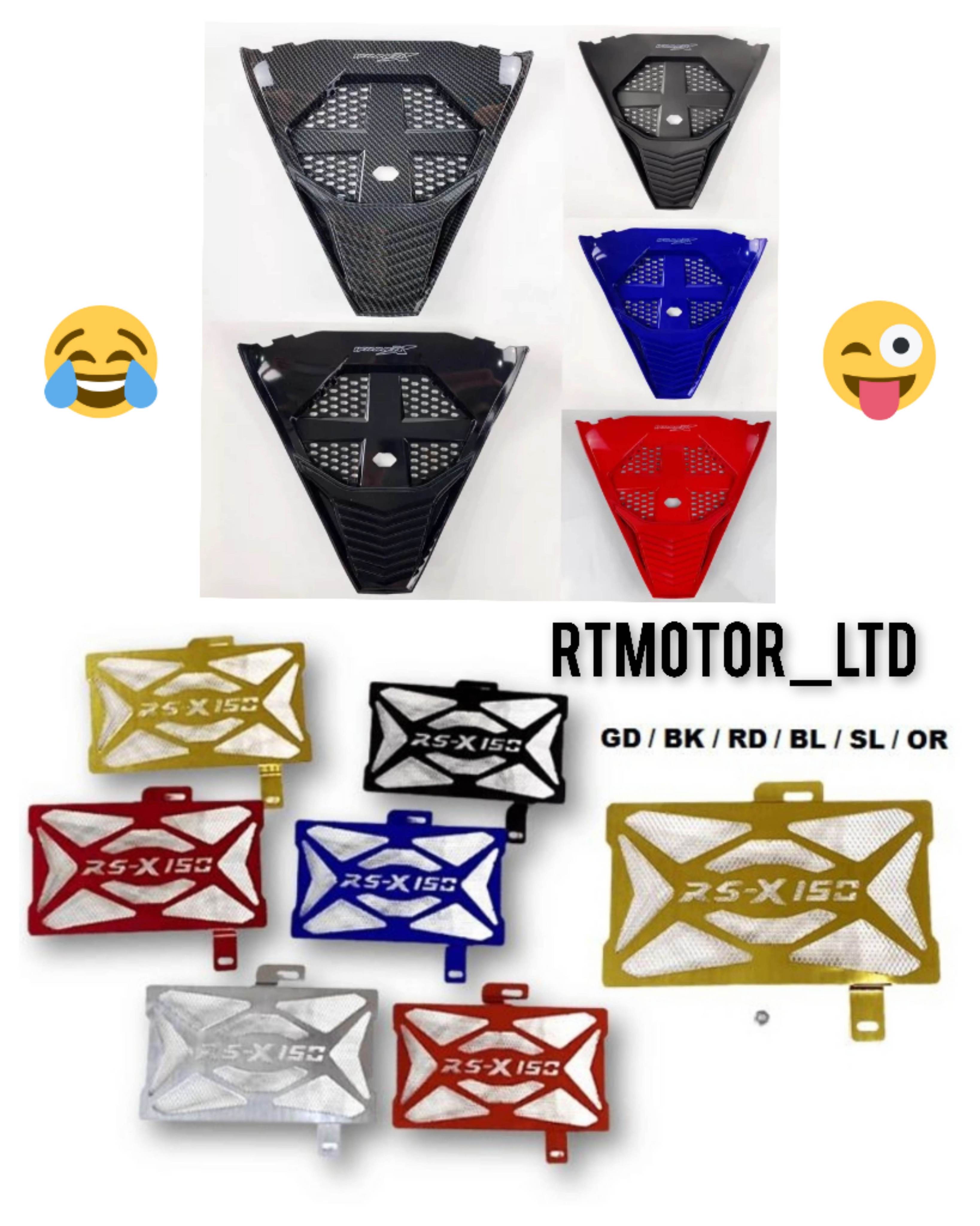 HONDA RSX150 WINNER-X ENGINE COVER AND RADIATOR COVER PENUTUP ENJIN DAN ...