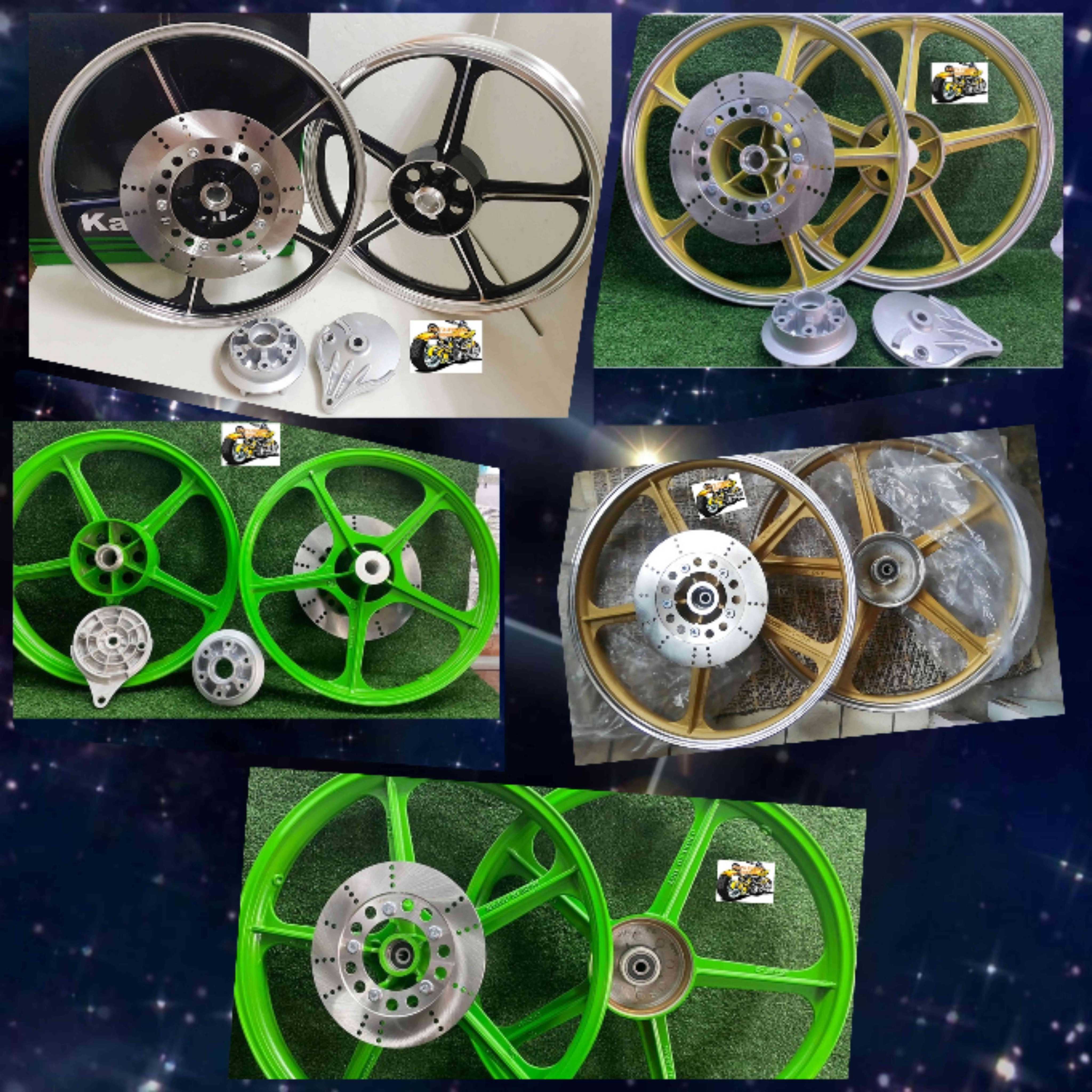 SPORT RIM AR80 5LEG/ AR80 PNP Y15ZR Y16ZR 5LEG/ AR80 PNP EX5 DREAM WAVE100/ AR125 5LEG/ GTO TK1 ...