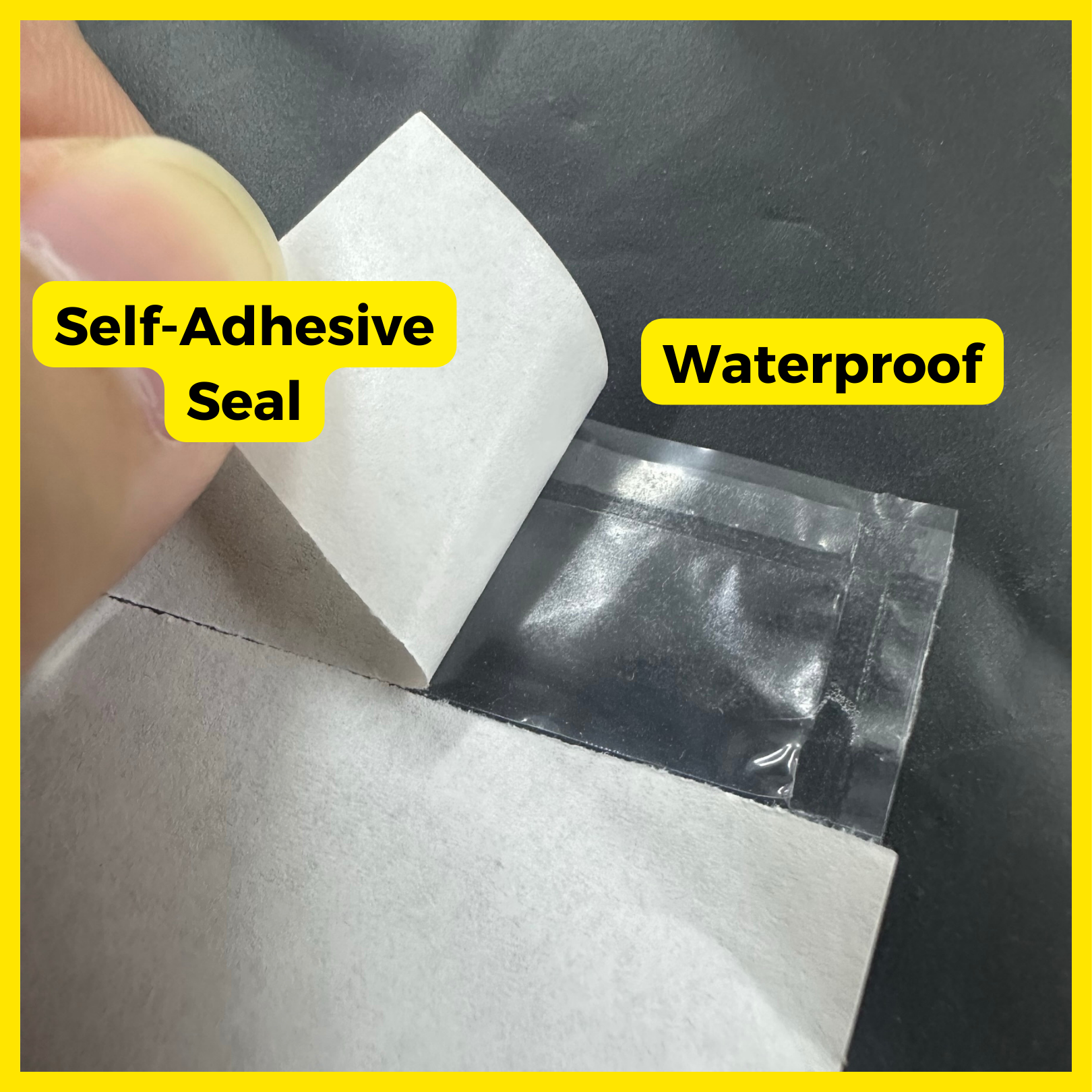 A6 Consignment Note Pocket Waybill Courier Bag Mailing Address Pocket ...