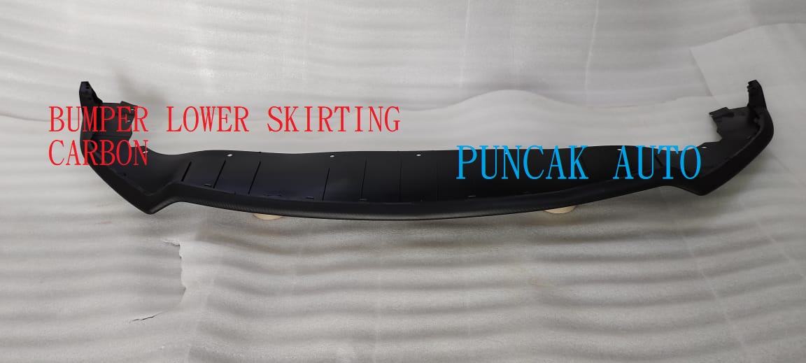 PROTON X50 FRONT BUMPER LOWER OR BUMPER LOWER SKIRTING CARBON NEW ...