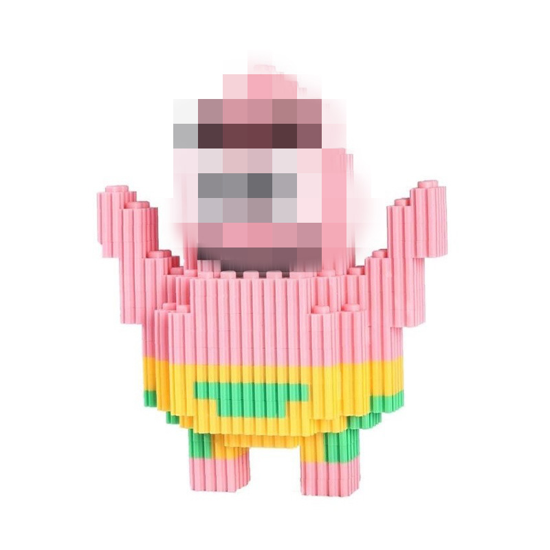 Wenbo Cartoon Characters Nano Block Micro Mini Block Cartoon Cute Hero ...