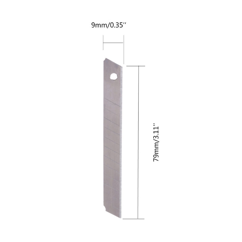 Cutter Blade Refill For SMALL Cutter / Kinfe (10pcs) | Shopee Malaysia
