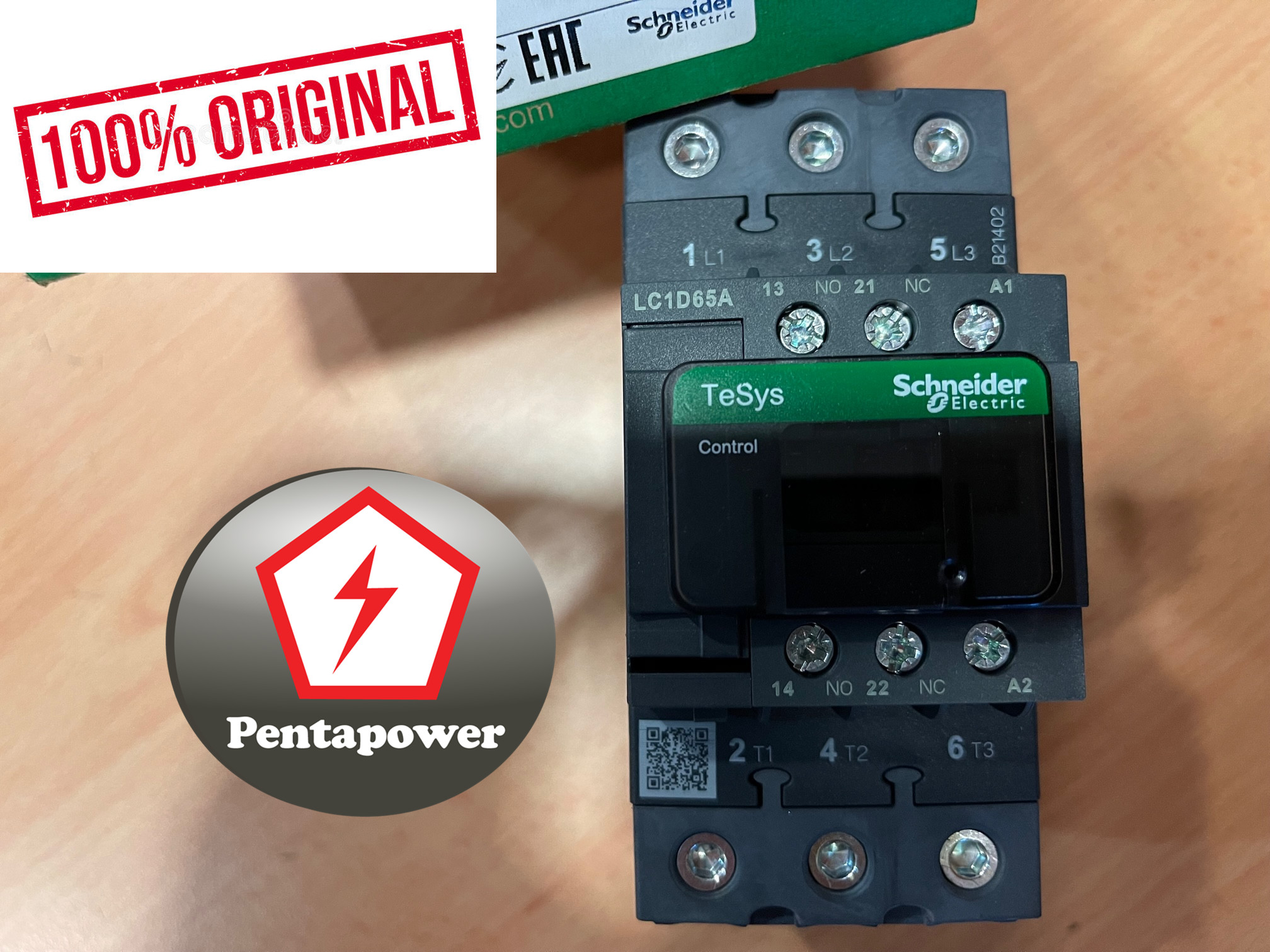 SCHNEIDER LC1D65A CONTACTOR 65AMP 3POLE (AC) LC1D65AE7 LC1D65AF7 LC1D65AM7 LC1D65AU7 LC1D65AN7 ...