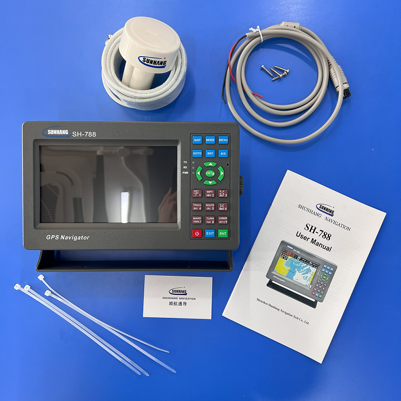 SUNHANG SH-788 7-inch Marine GPS Navigation Chartplotter | Shopee Malaysia