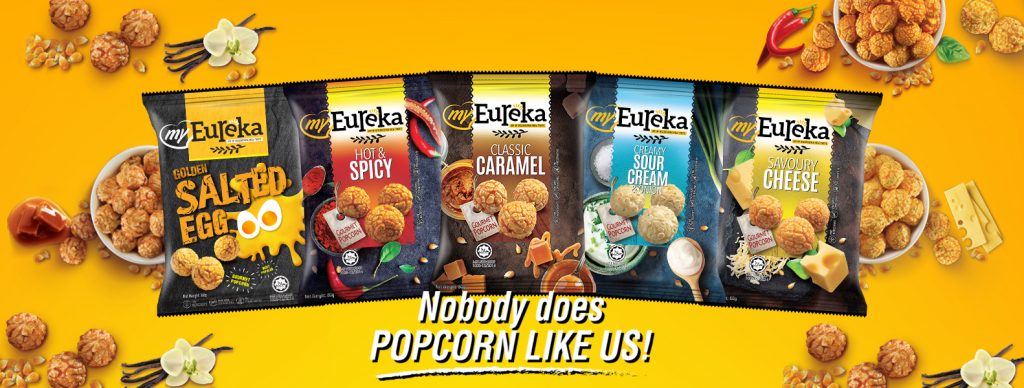 Eureka Popcorn Cheese Caramel Spicy Sour Cream Pizza 80g | Shopee Malaysia