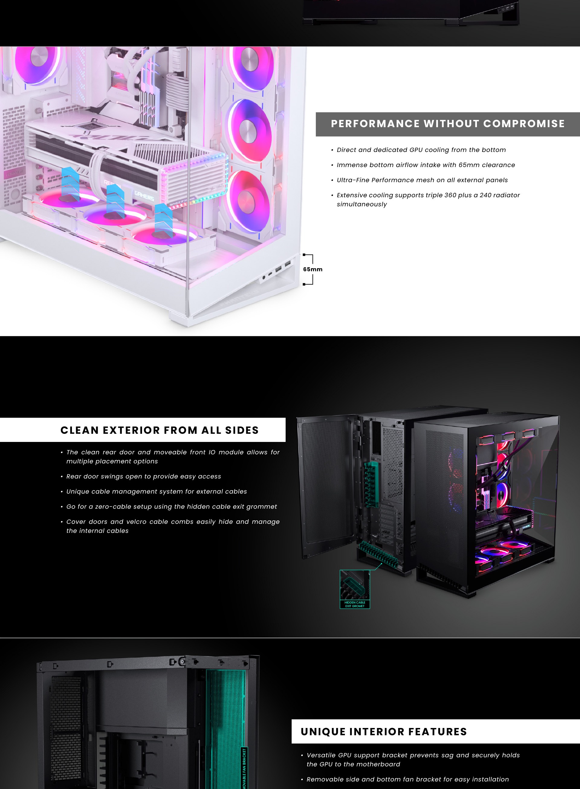 PHANTEKS NV7 Tempered Glass ARGB ATX Casing | Shopee Malaysia
