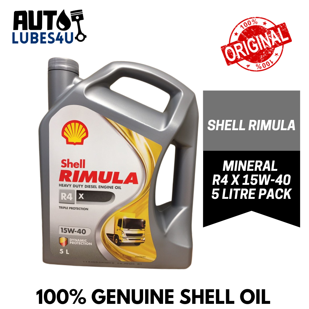 Shell Rimula R4X 15W40 5L Diesel Engine Oil - Shell Malaysia | Shopee ...
