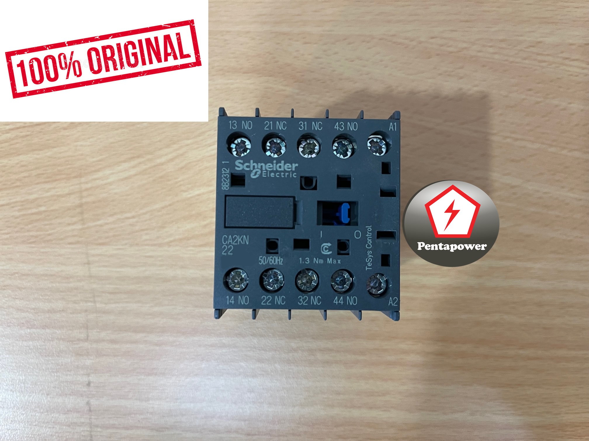 SCHNEIDER CA2KN22 TeSys K control relay - 2 NO + 2 NC - | Shopee Malaysia