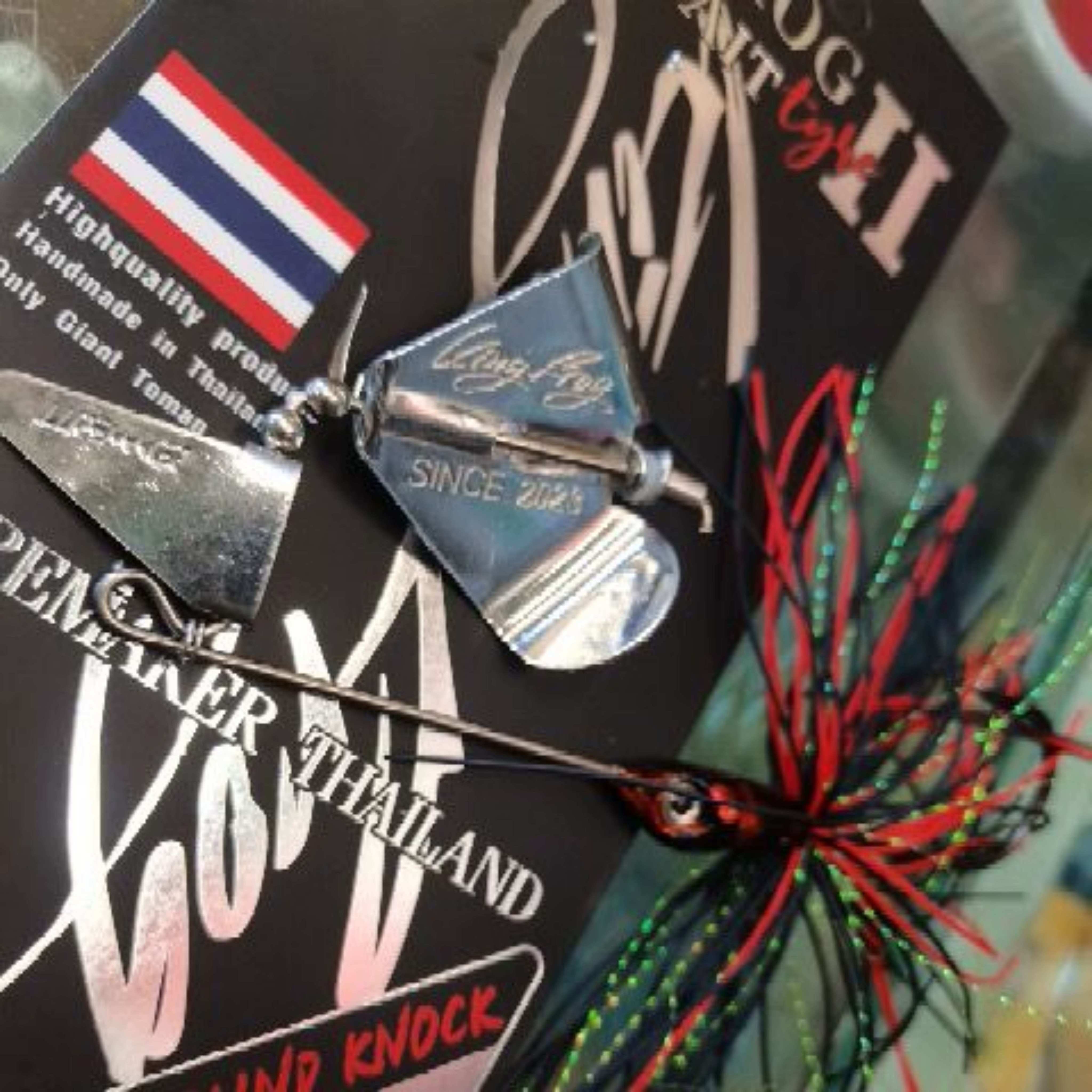 King frog buzzbait type II extra sound knock 2023 A fix hook & B flexi ...