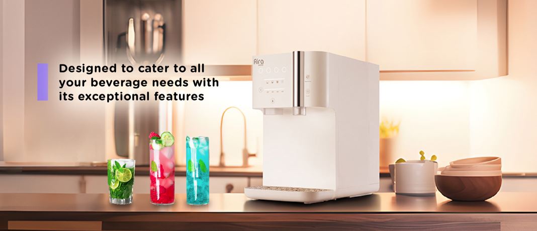 BACFREE Aira Sparkling Water Dispenser With UltraFiltration System ...