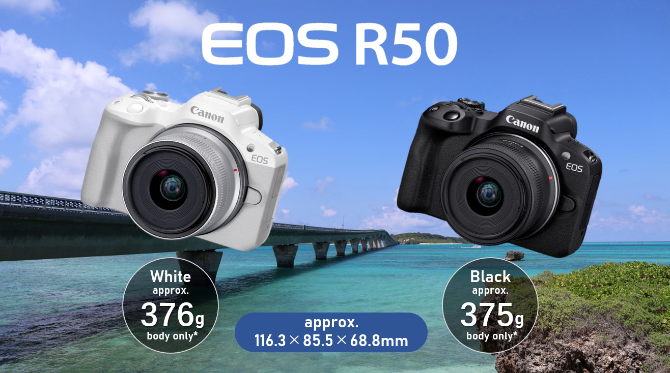 (3 YEARS WARRANTY) Canon EOS R50 Body & RF-S 18-45mm F4.5-6.3 IS STM ...