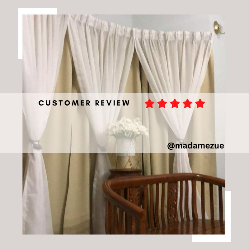 New & Soft TURKEY Sheer Curtain ♥️Hotel Preferred♥️ Langsir Putih / Day ...