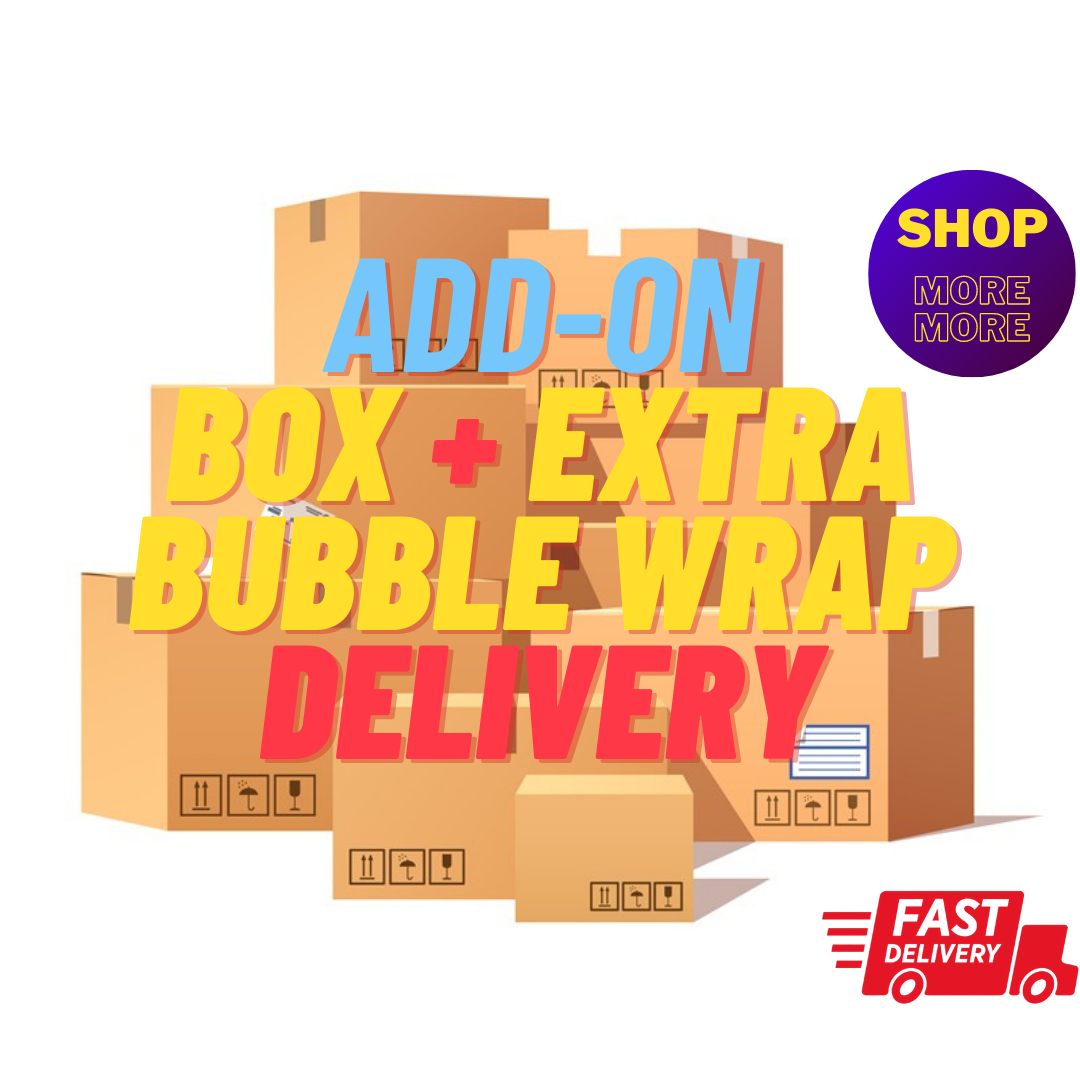 Add-ON Extra Box Packing 📦 + Extra Bubble Wrap for Safe Courier Delivery 🚚 | Shopee Malaysia