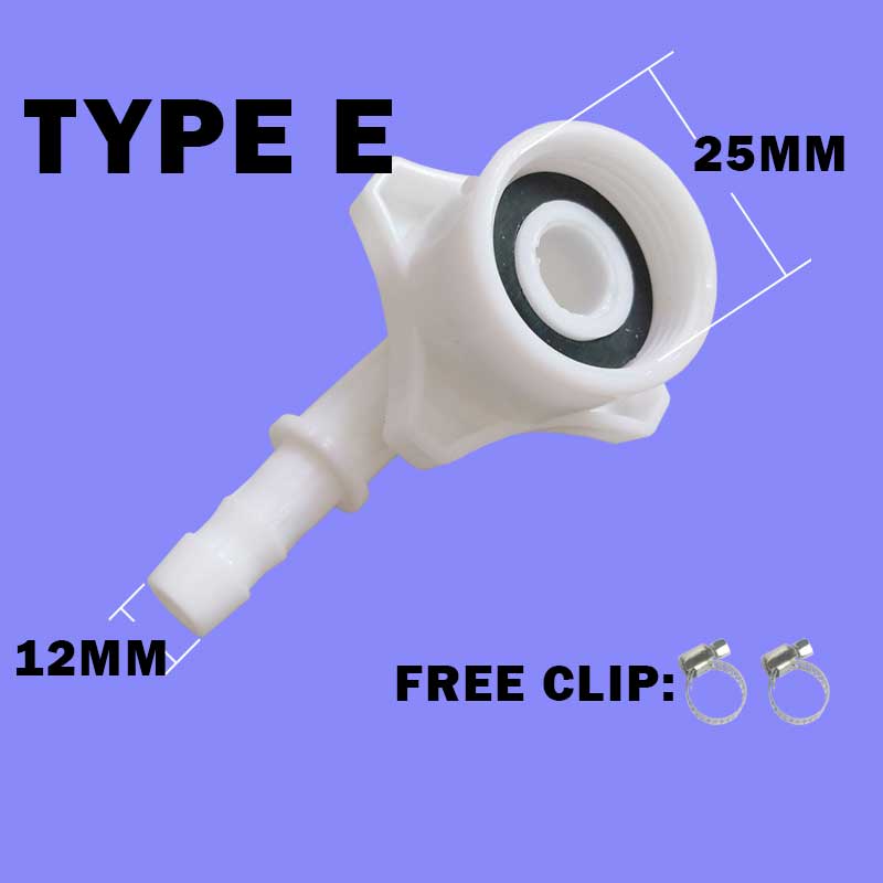 Universal Washing Machine Water Inlet Joint Adapter Connector Hose ...