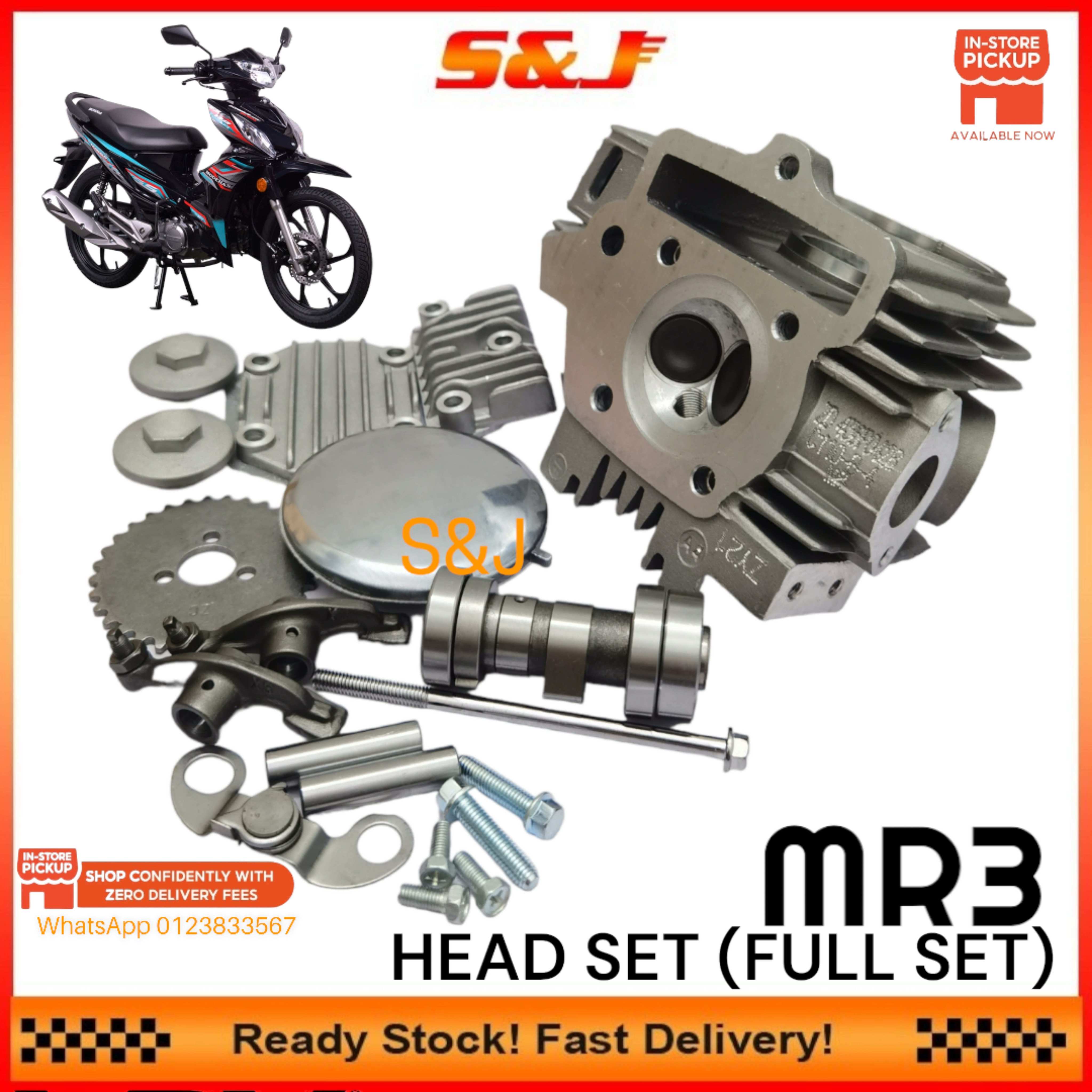 MODENAS KRISS MR3 MR-3 STD HEAD SET CLYINDER HEAD SET FULL SET STANDRAD ...