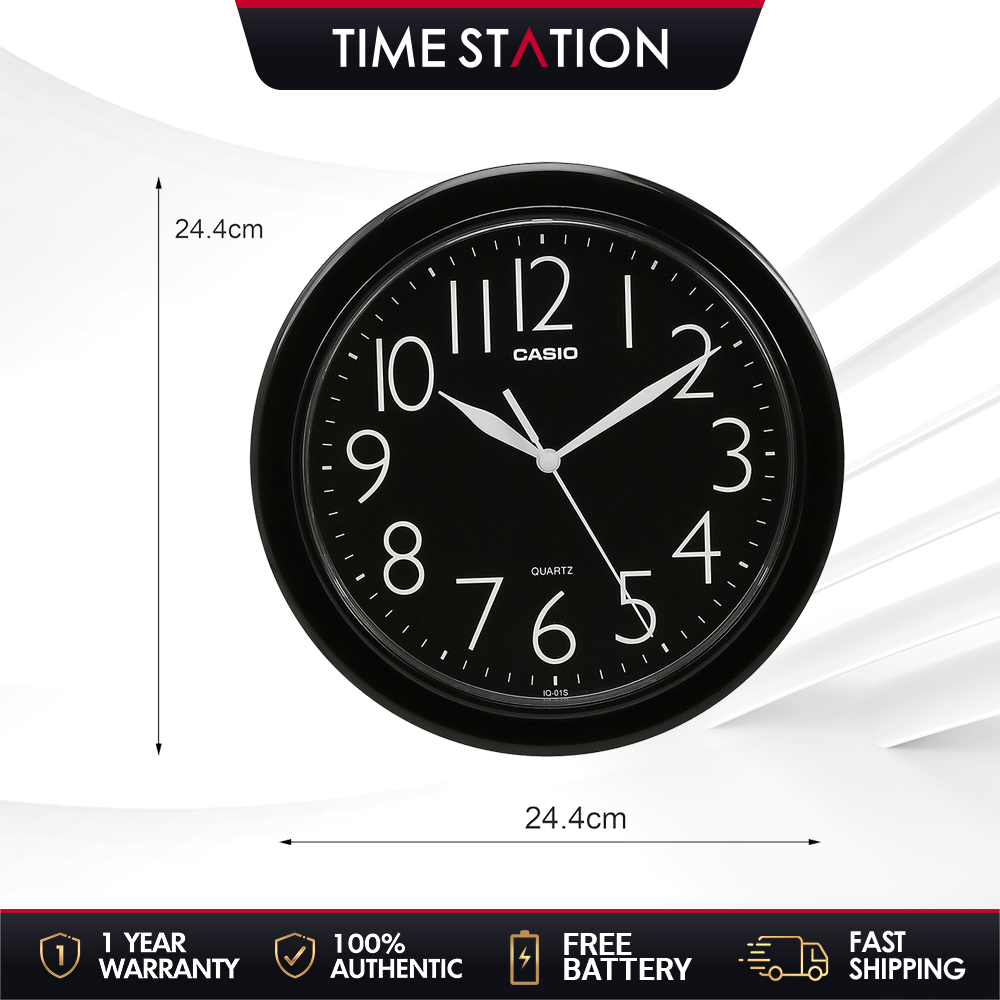 CASIO WALL CLOCK IQ-05/IQ-06 Wall Clock Decoration Jam Dinding Hiasan ...