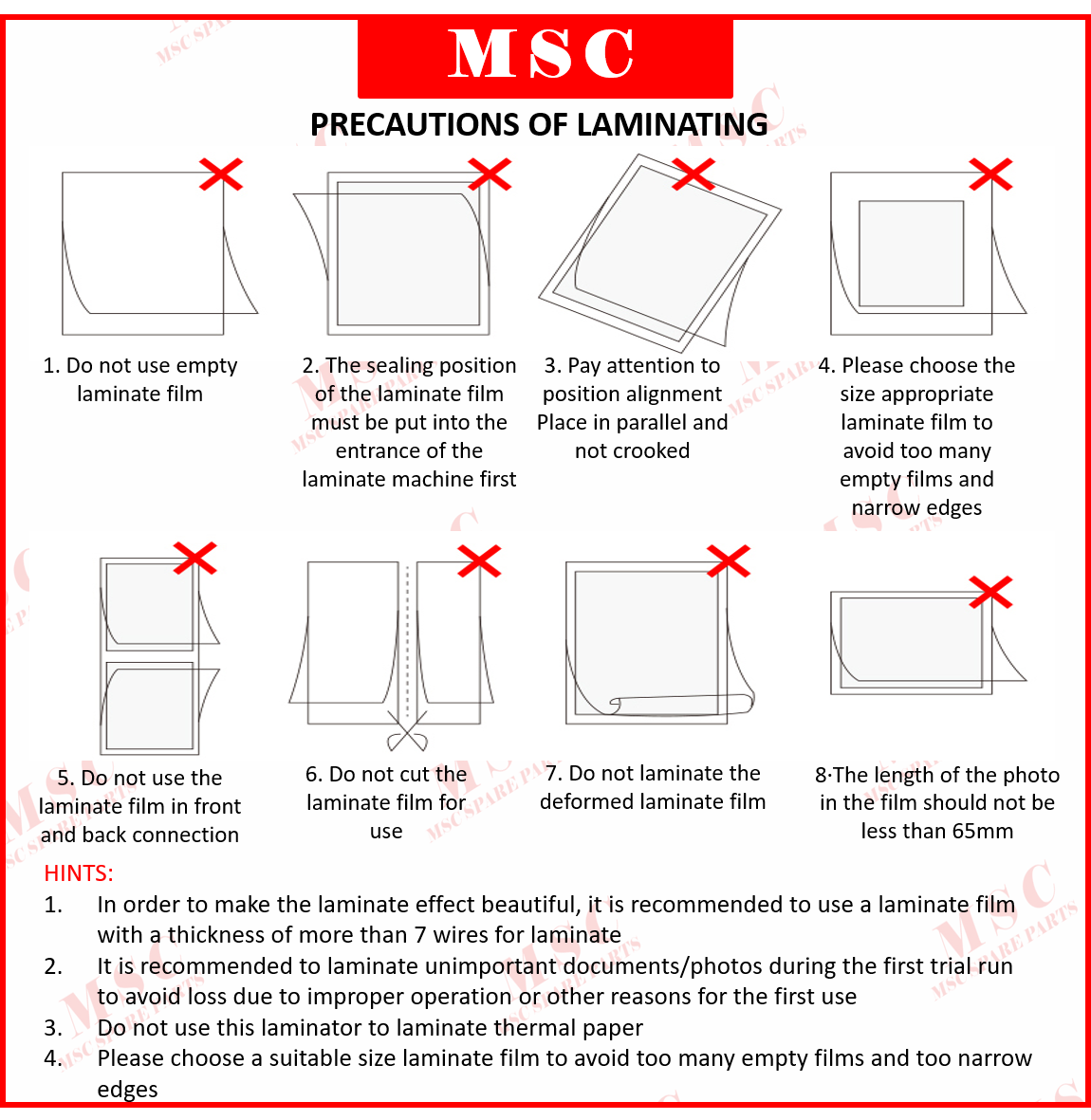 Laminate Machine Laminator A4 A5 Laminating Paper Laminated Photo ...