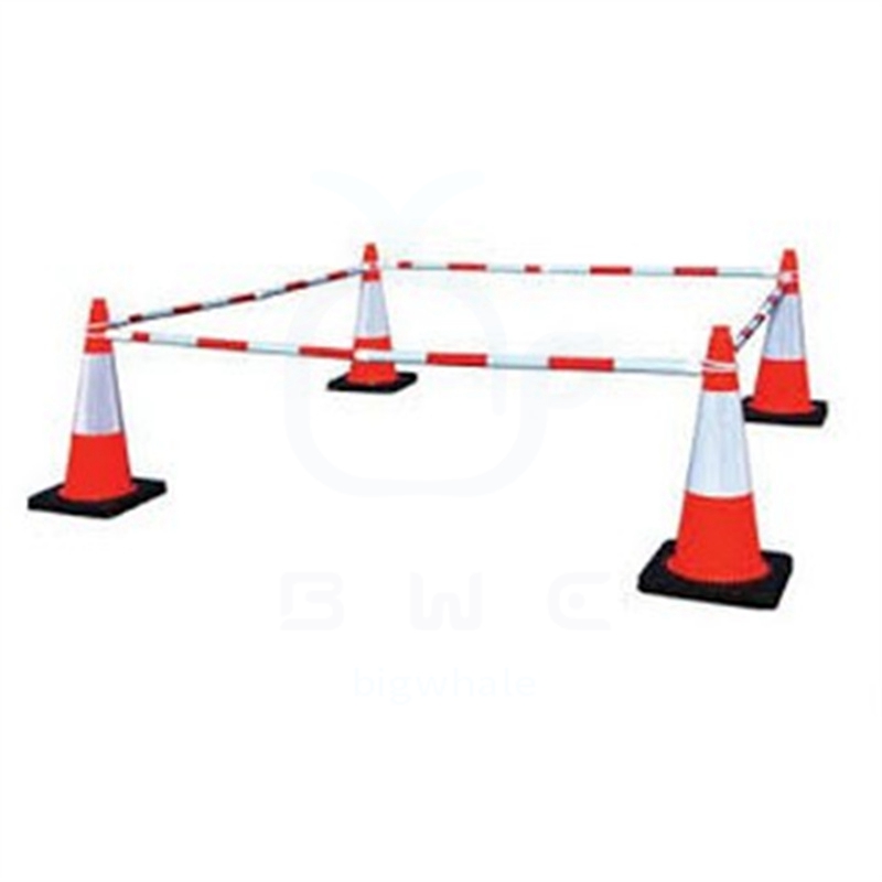 COD* 1.2-2 METER EXTENDABLE RETRACTABLE POLE CONE TRAFFIC BAR / SAFETY ...