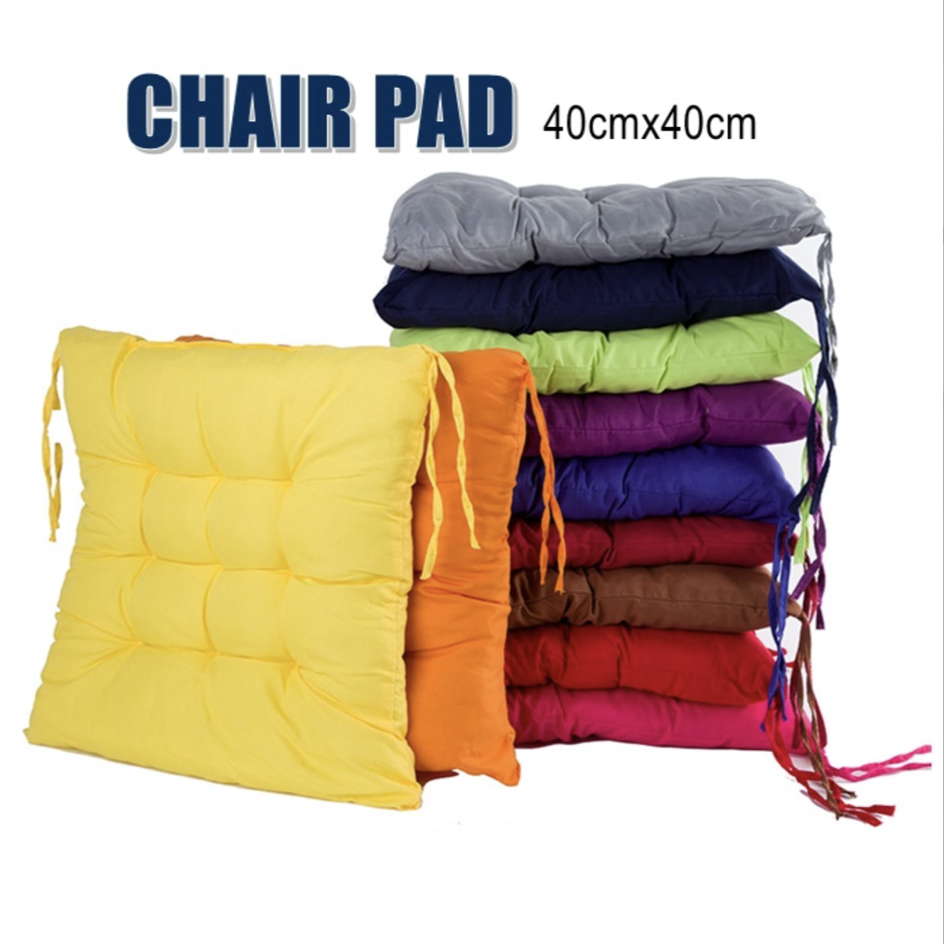 Chair Cushion Sofa Seat Square/ Kusyen Kerusi Kayu Kusyen Sofa Empat ...