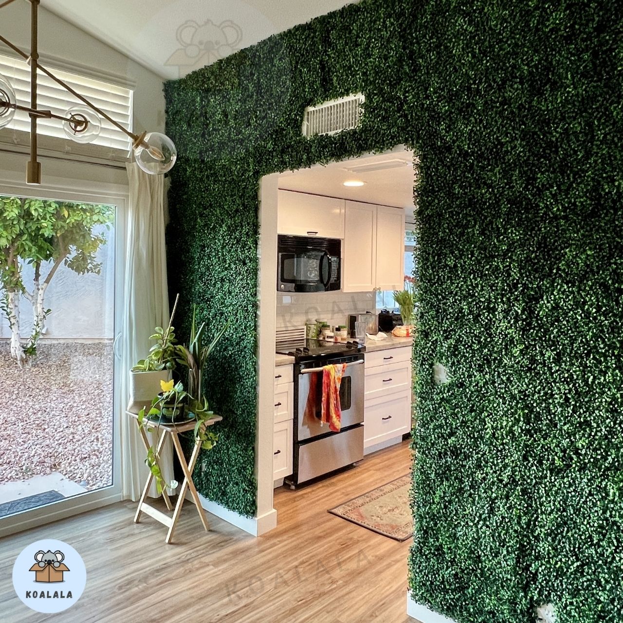 Artificial Wall Grass Rumput Tiruan Dinding Artificial Wall Plant ...