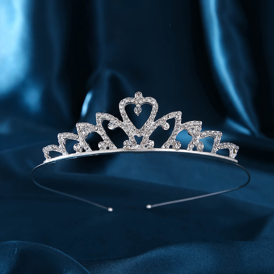 Crown Mahkota Kahwin Nikah Tiara Headband Princess Bridal Wedding Raya ...