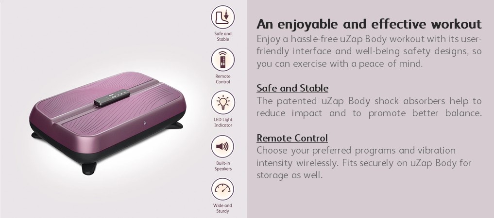 OSIM uZap Body Vibration Exercise Board / Work out / Fitness/ Get Fit ...
